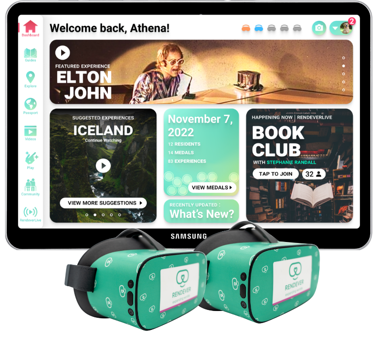 Rendever | Immerse | Get Started with VR for Seniors and Senior Living